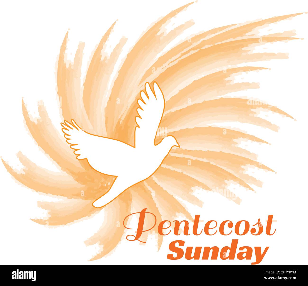Pentecost decoration Stock Vector Images - Alamy