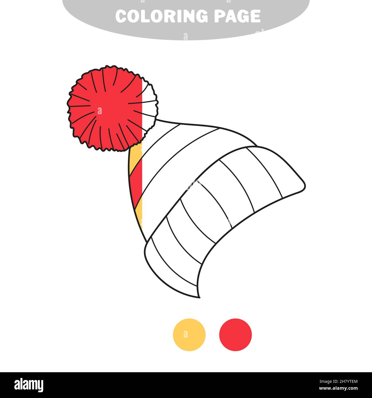 Cartoon Hats To Color