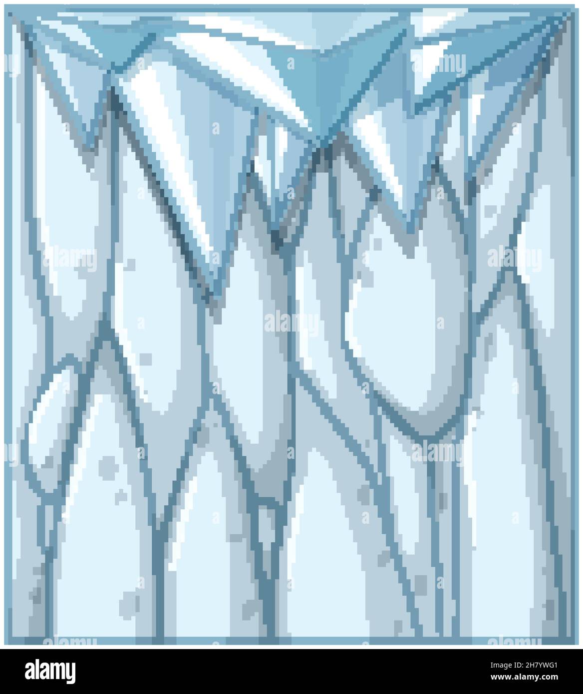 Ice wall texture background illustration Stock Vector Image & Art - Alamy