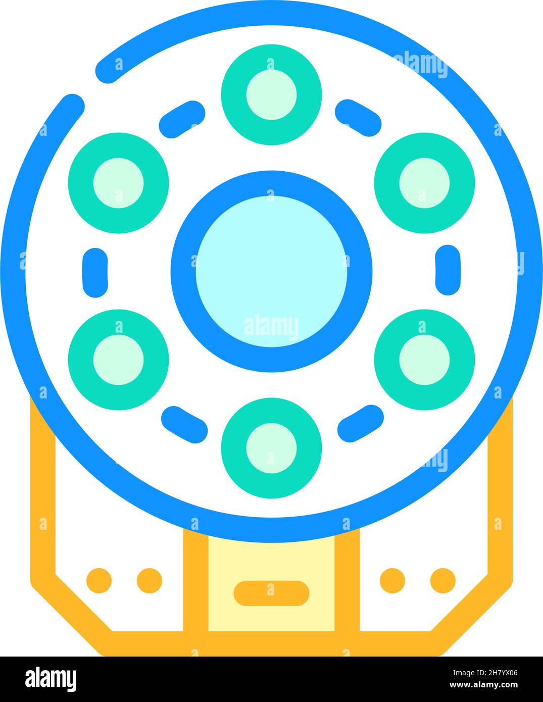 centrifuge laboratory equipment color icon vector illustration Stock ...