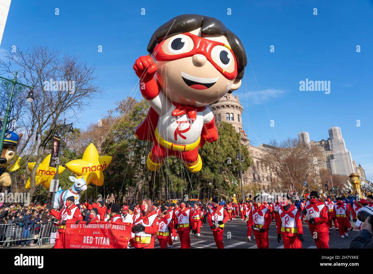 Red titan balloon hi-res stock photography and images - Alamy