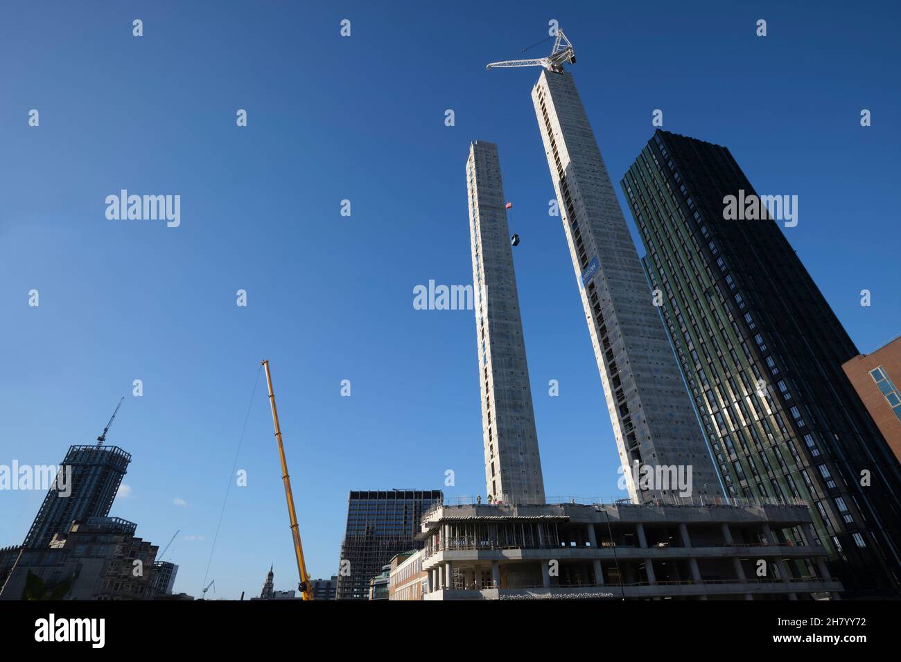 The ever changing skyline of Croydon in Surrey England Stock Photo - Alamy