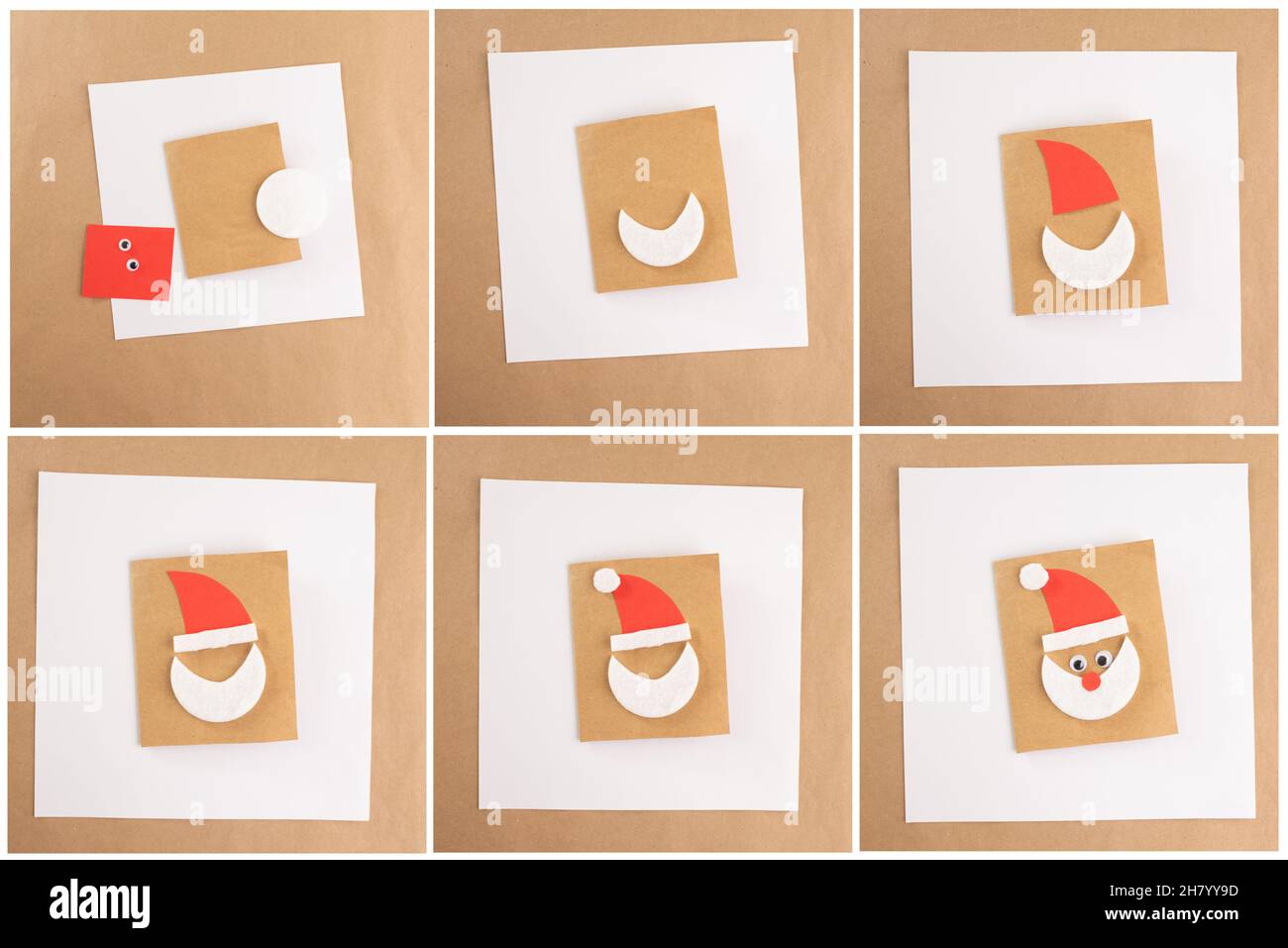 Diy holiday card red Cut Out Stock Images & Pictures - Alamy
