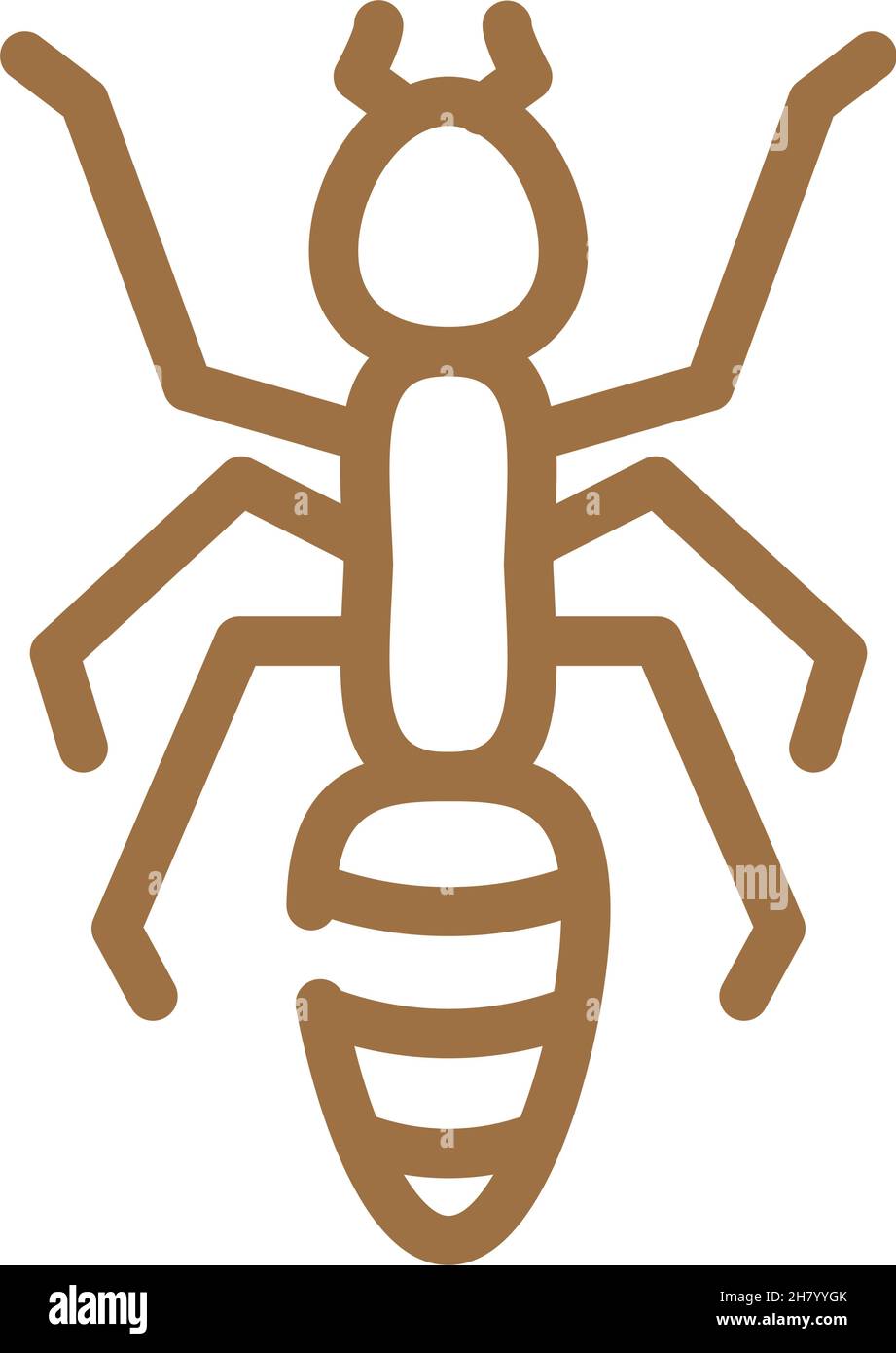 ant animal color icon vector illustration Stock Vector Image & Art - Alamy
