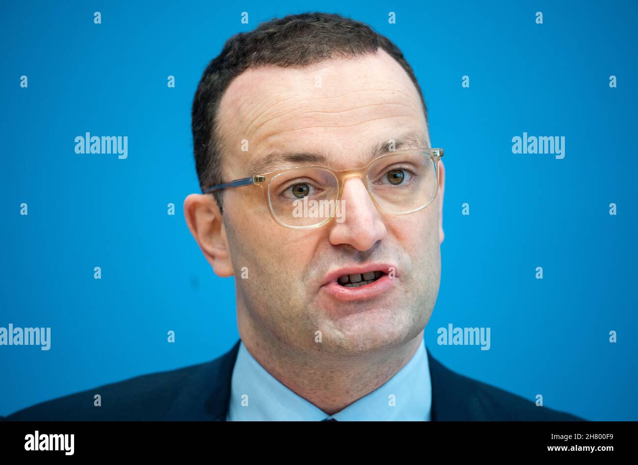 Berlin, Germany. 26th Nov, 2021. Jens Spahn (CDU), Federal Minister of ...