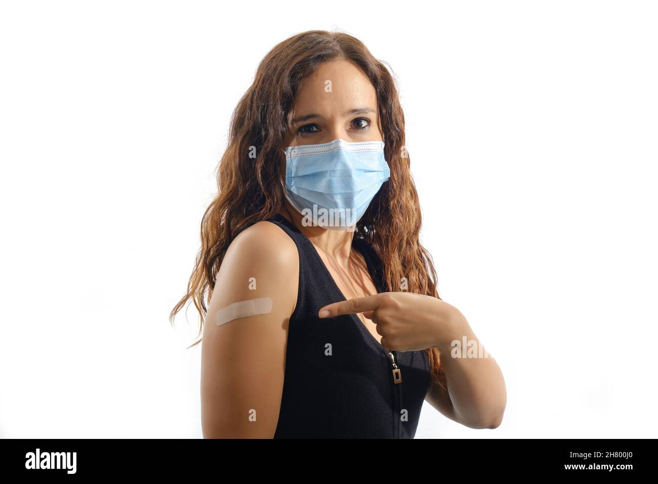 Injection arm mask hi-res stock photography and images - Alamy