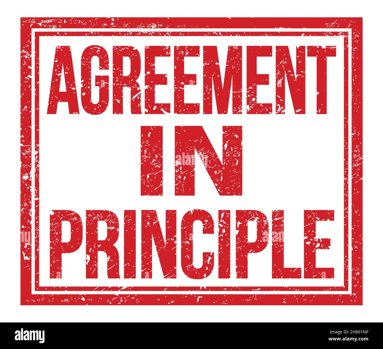 Agreement In Principle
