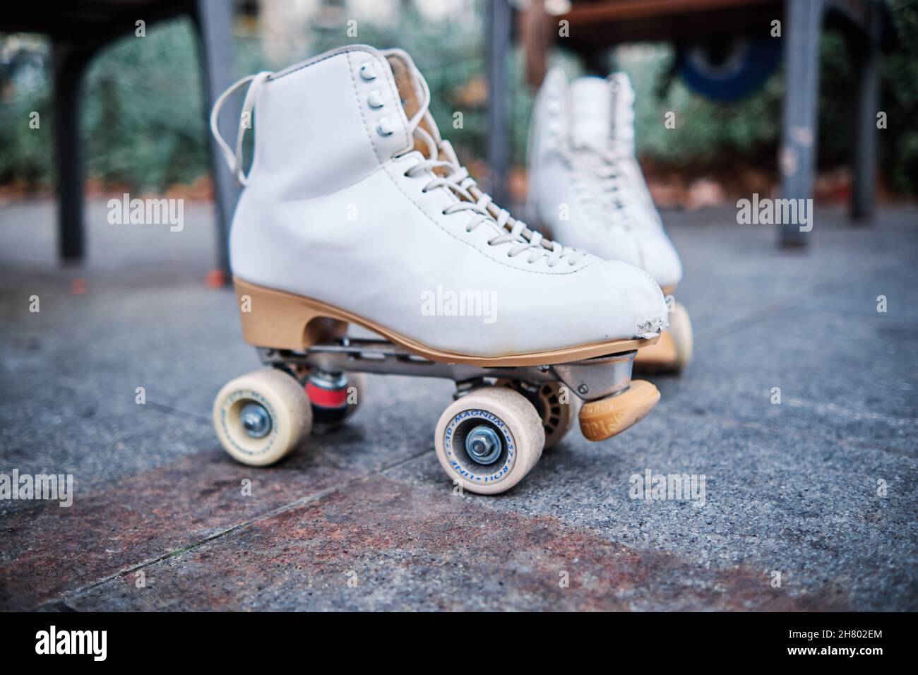 Pair of skates hi-res stock photography and images - Alamy