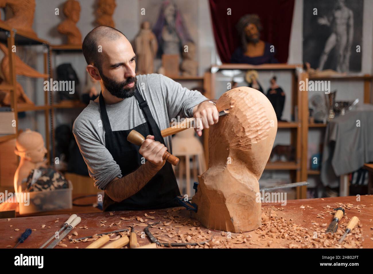 Round mallet hi-res stock photography and images - Alamy