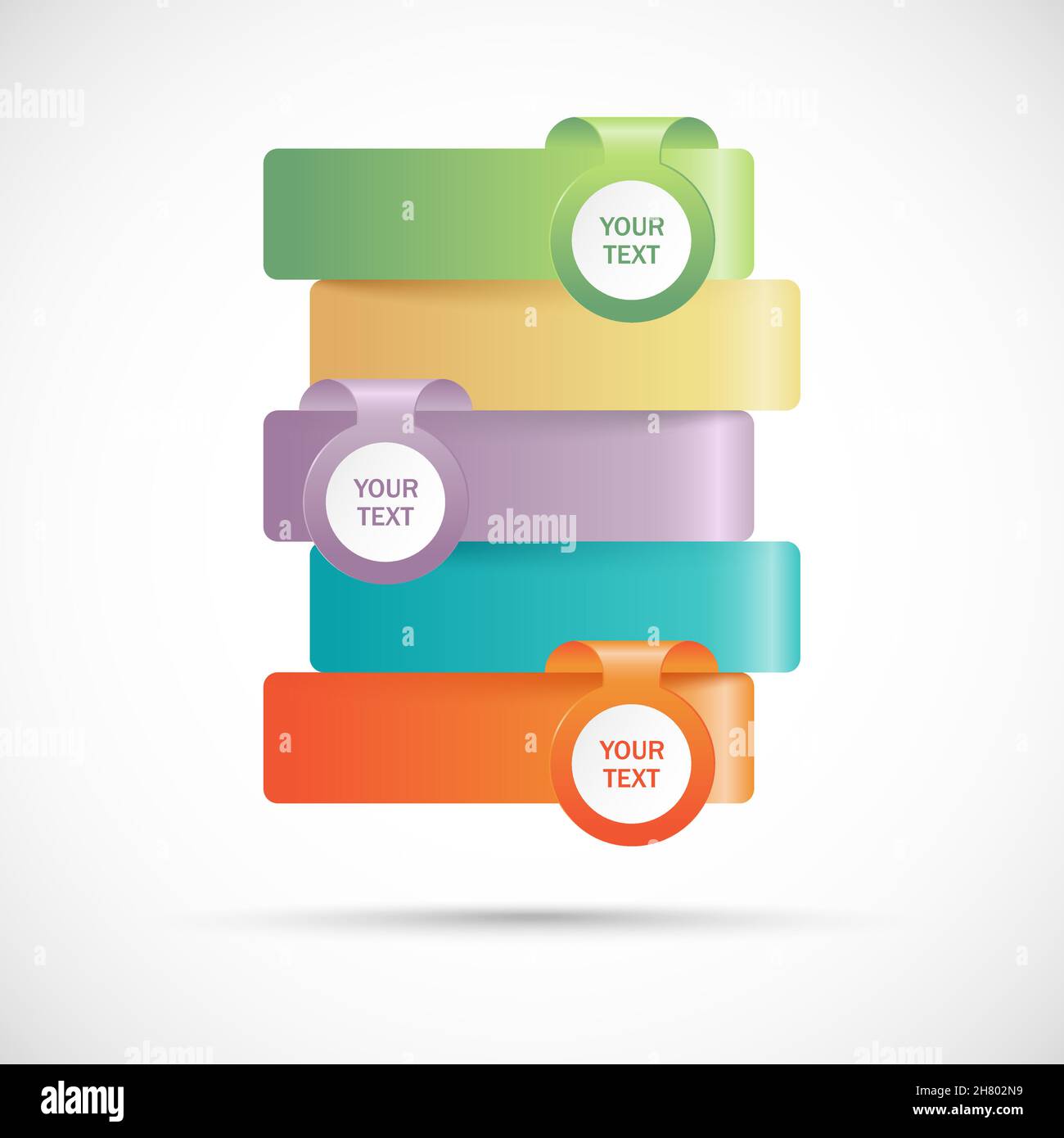 Vector template for banner, sticker, label Stock Vector Image & Art - Alamy