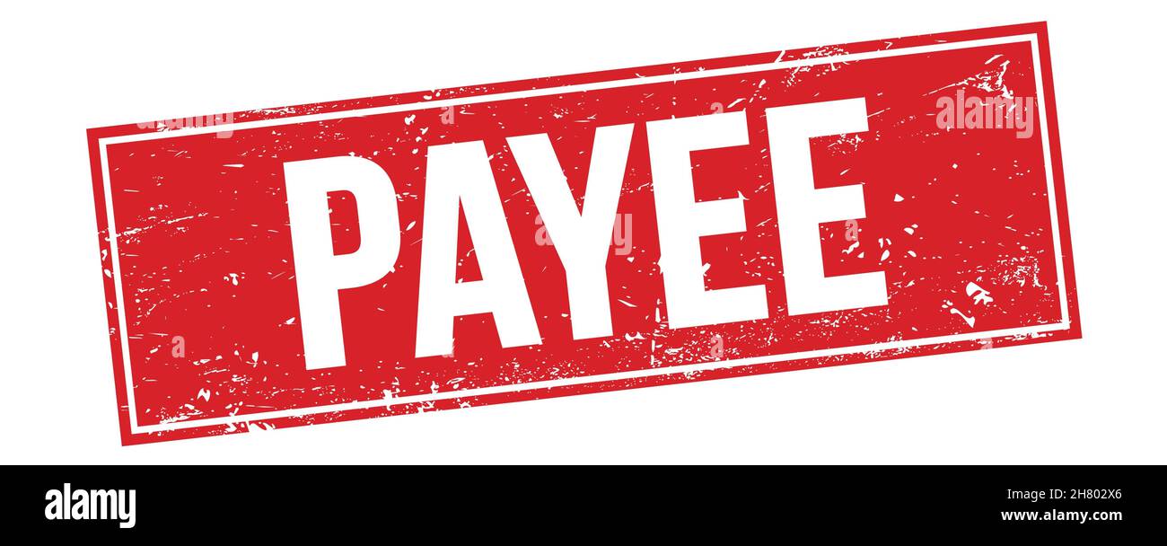 Payee stamp hi-res stock photography and images - Alamy