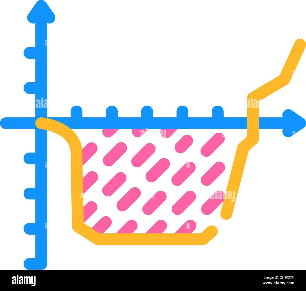 death valley color icon vector illustration Stock Vector Image & Art ...