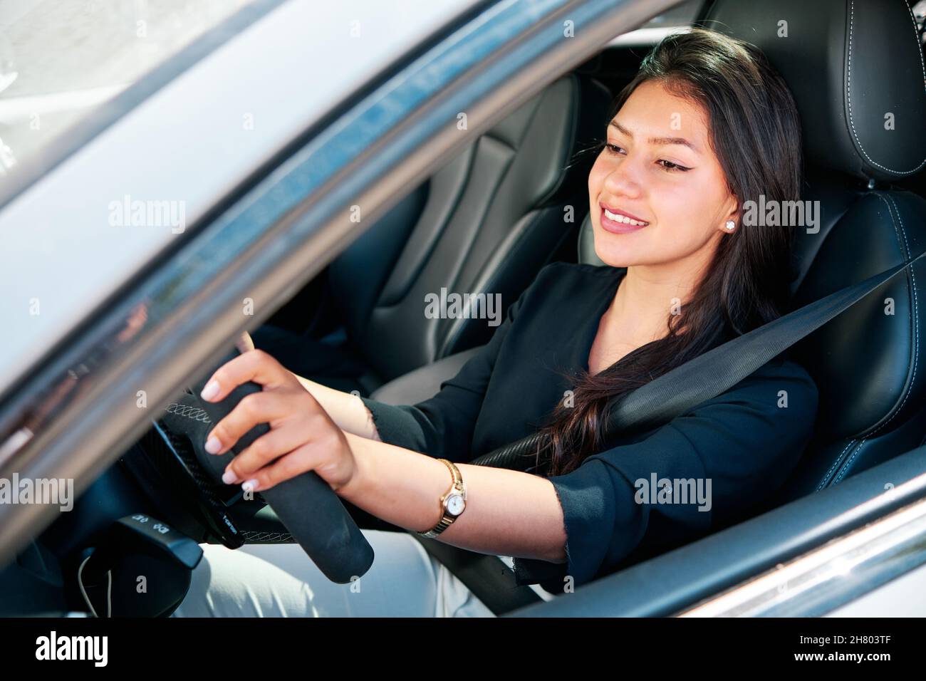 Driving luxury car hi-res stock photography and images - Alamy