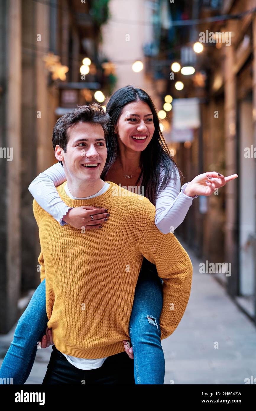 Enjoying walk together portrait hi-res stock photography and images - Alamy