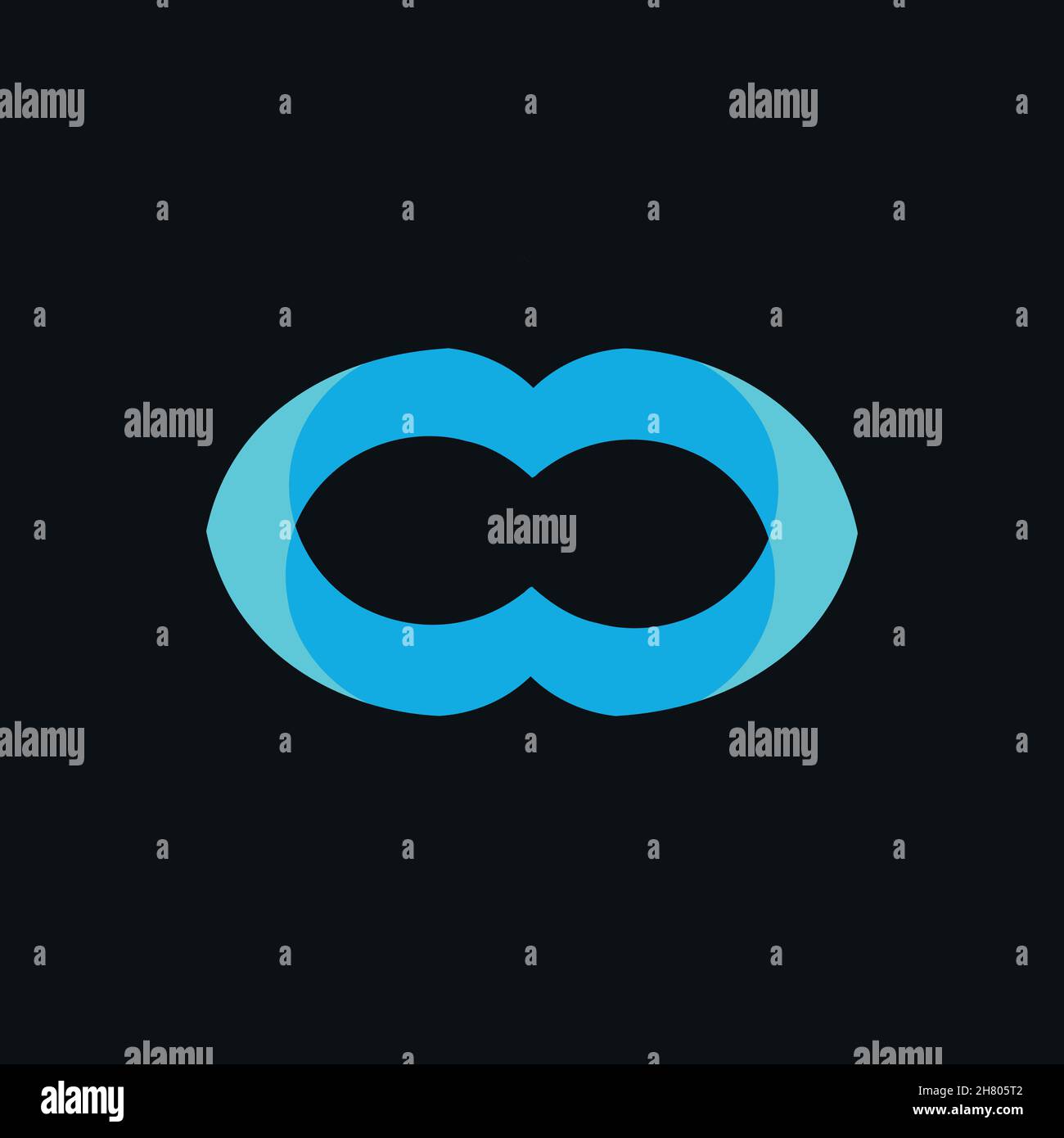 Prom mask line icon. Simple style carnival event poster background ...