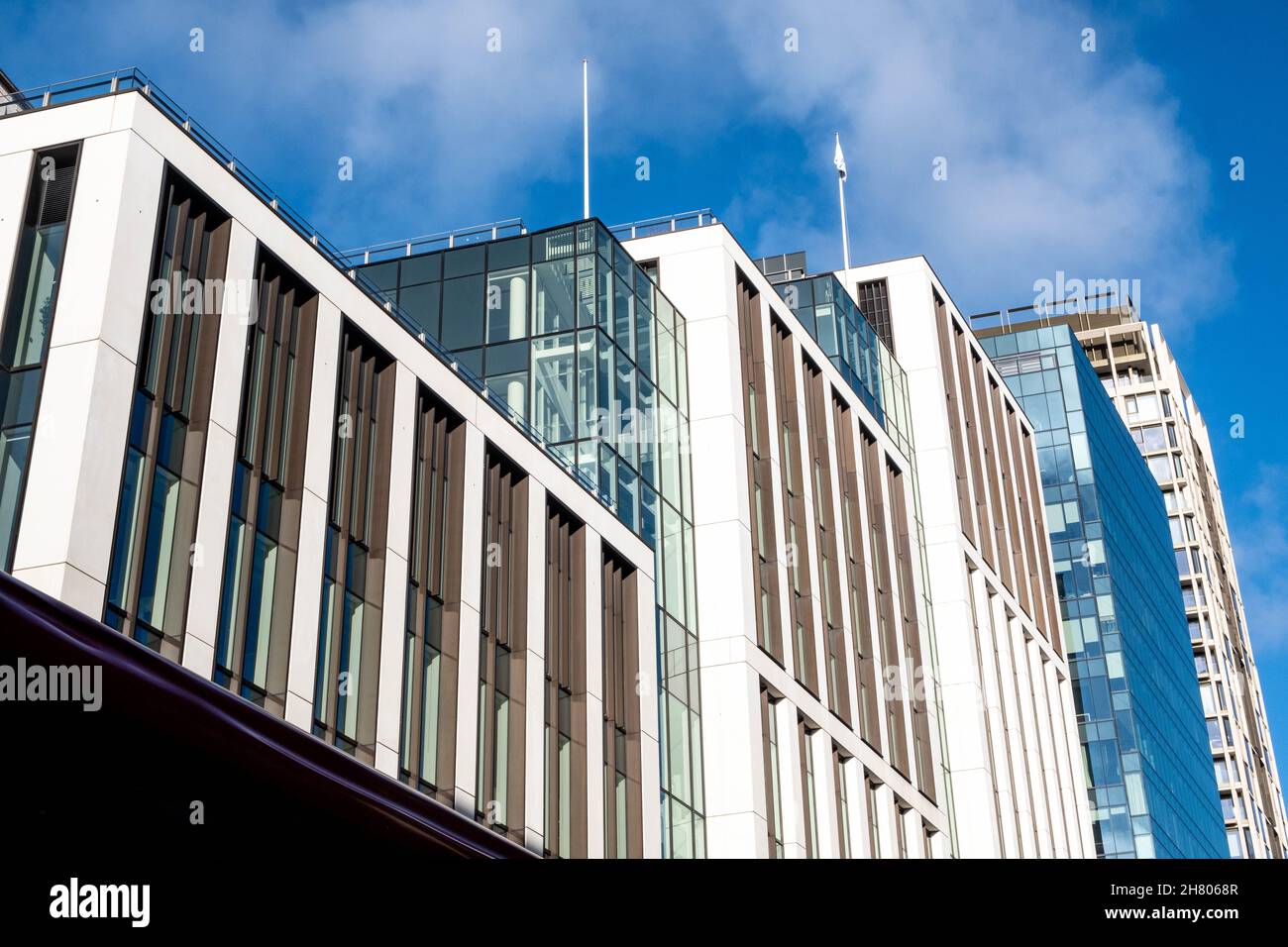Waterloo London England UK, November 21 2021, Modern High Rise Building ...