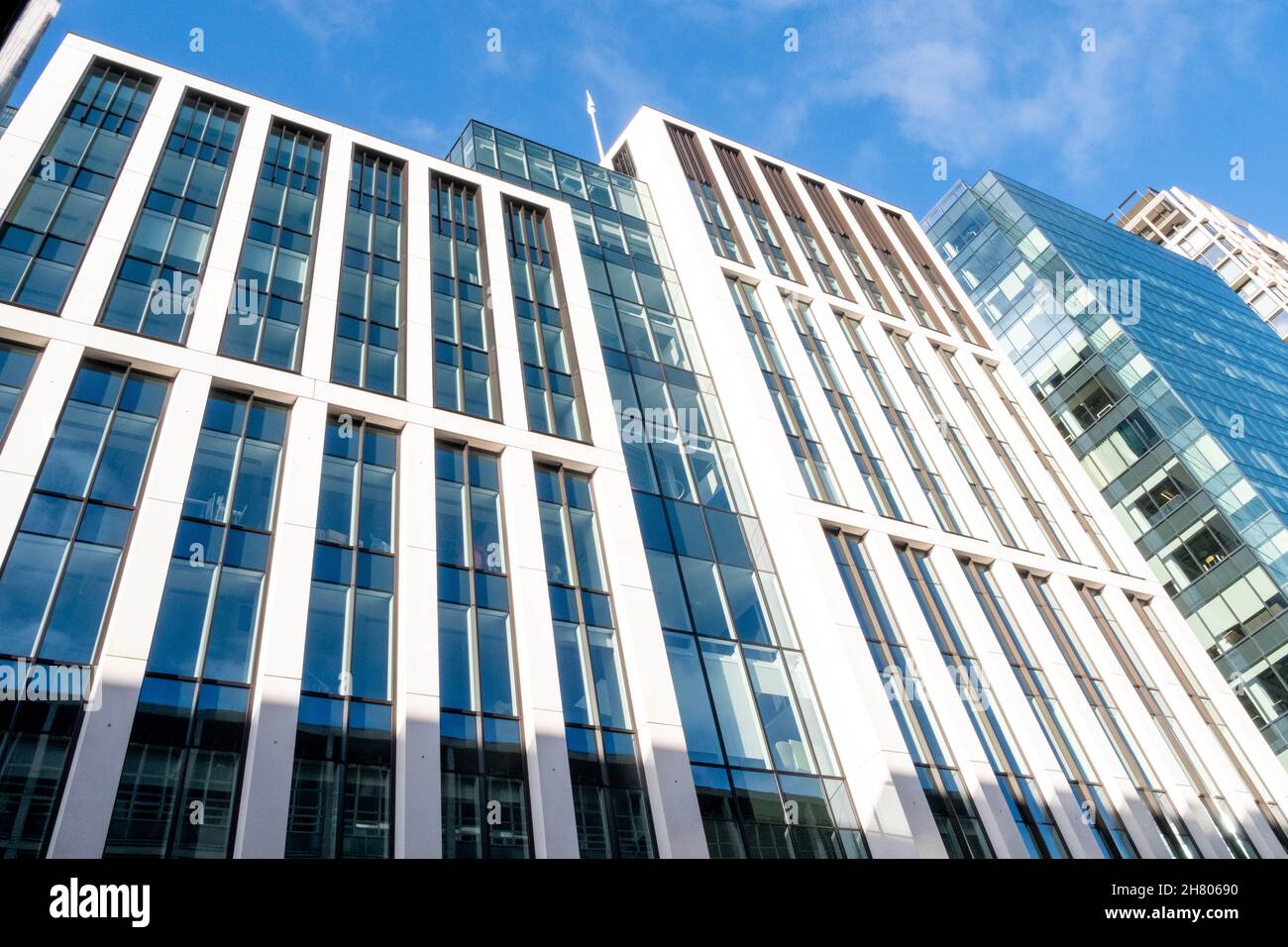 Waterloo London England UK, November 21 2021, Modern High Rise Building ...