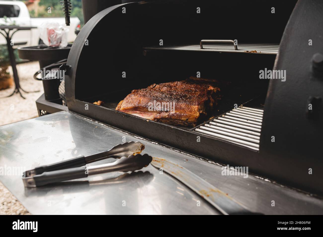 Barbecue machine hi-res stock photography and images - Alamy