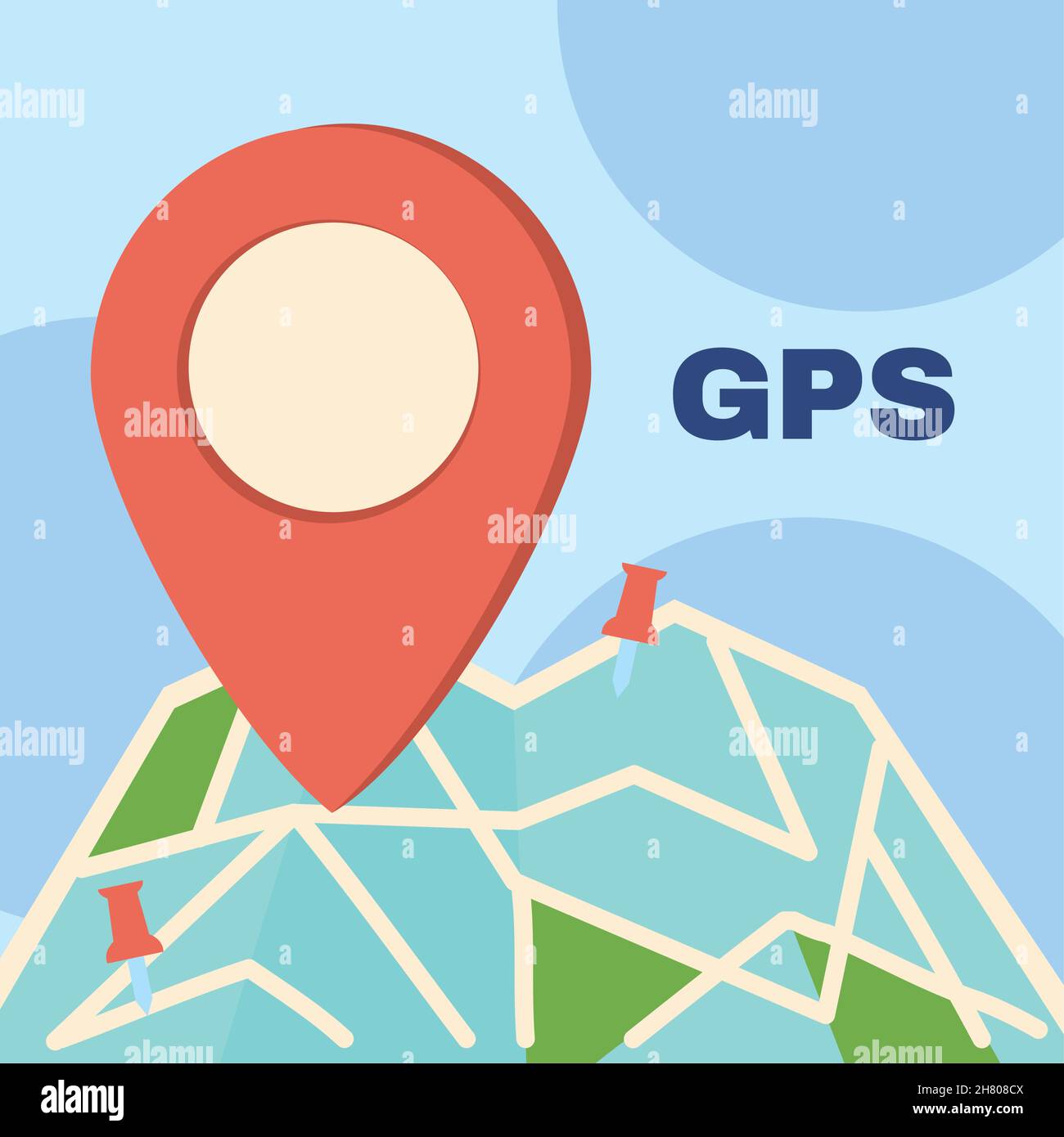 great gps design Stock Vector Image & Art - Alamy