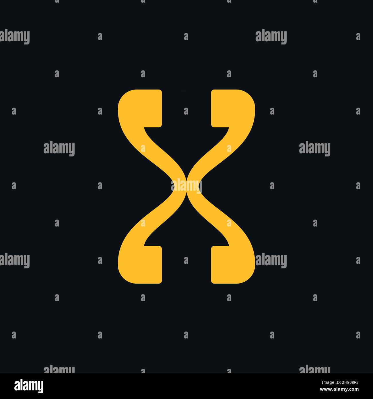 Sand watch line icon. Simple style big sale poster background symbol ...