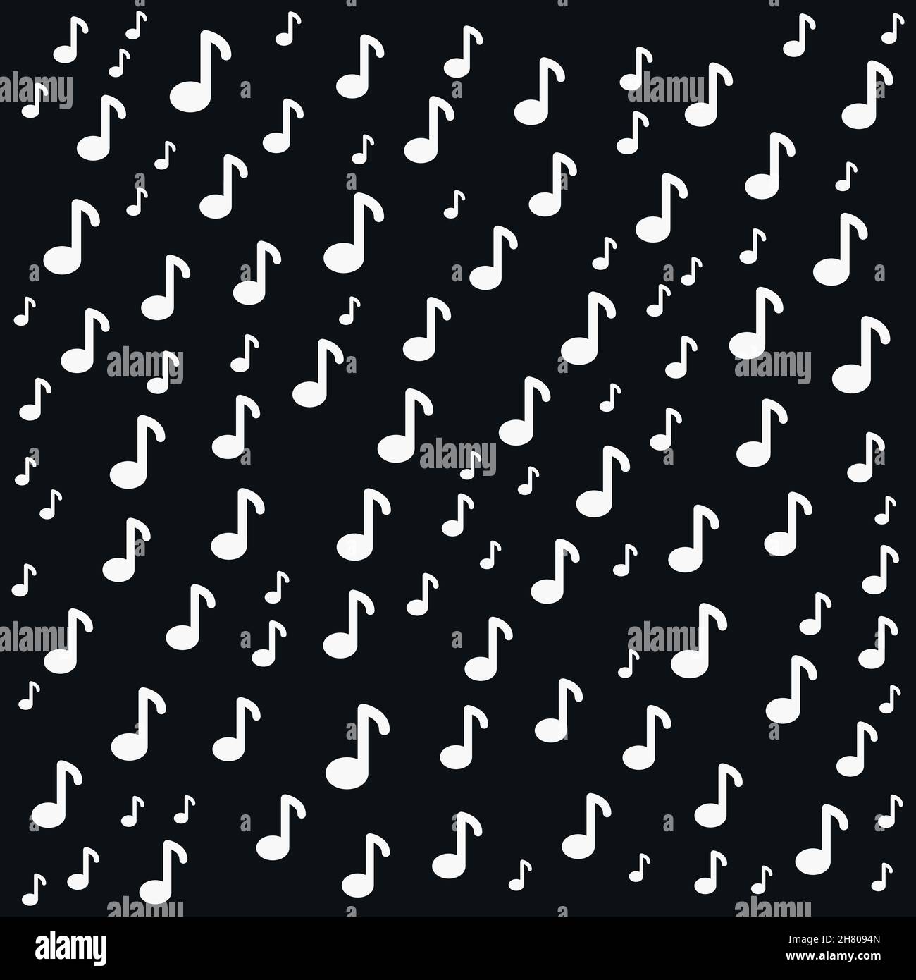 Music note flat icon. Simple style musical background symbol. Logo ...