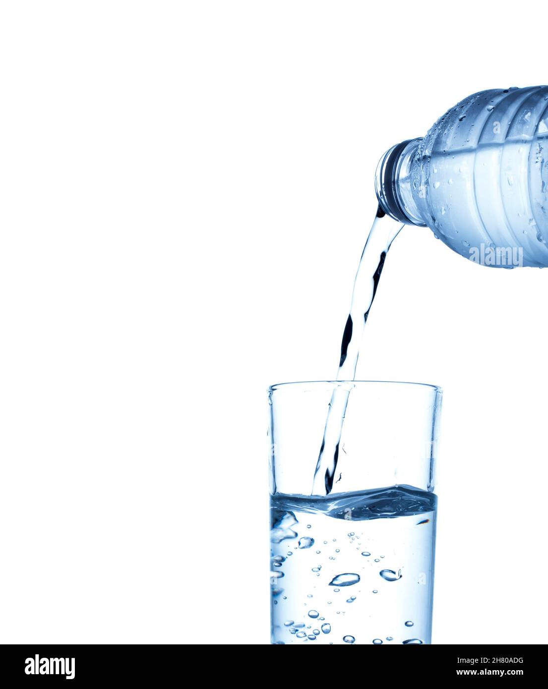 Clear water pouring from shiny hi-res stock photography and images - Alamy