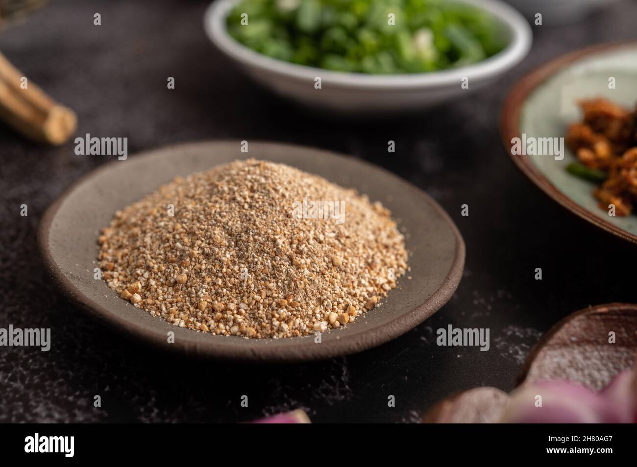 Roasted ground rice hi-res stock photography and images - Alamy
