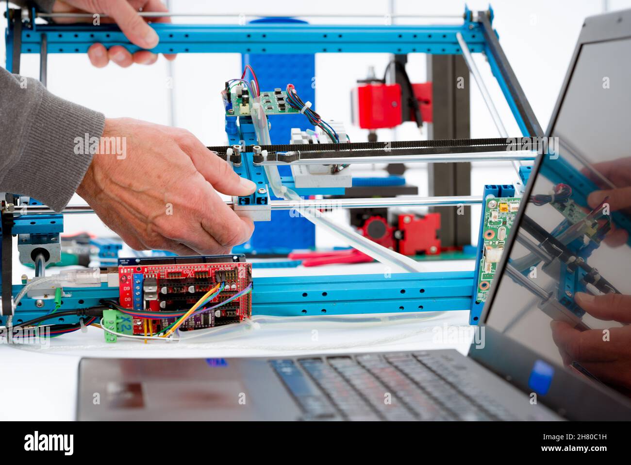Precision instrument for photo-optical research in the laboratory of ...