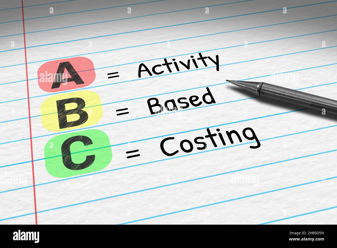 Activity based costing hi-res stock photography and images - Alamy