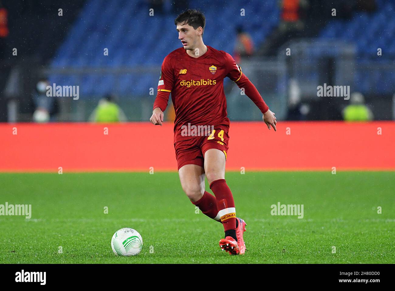 Rome, Lazio. 25th Nov, 2021. Marash Kumbulla of AS Roma during the ...