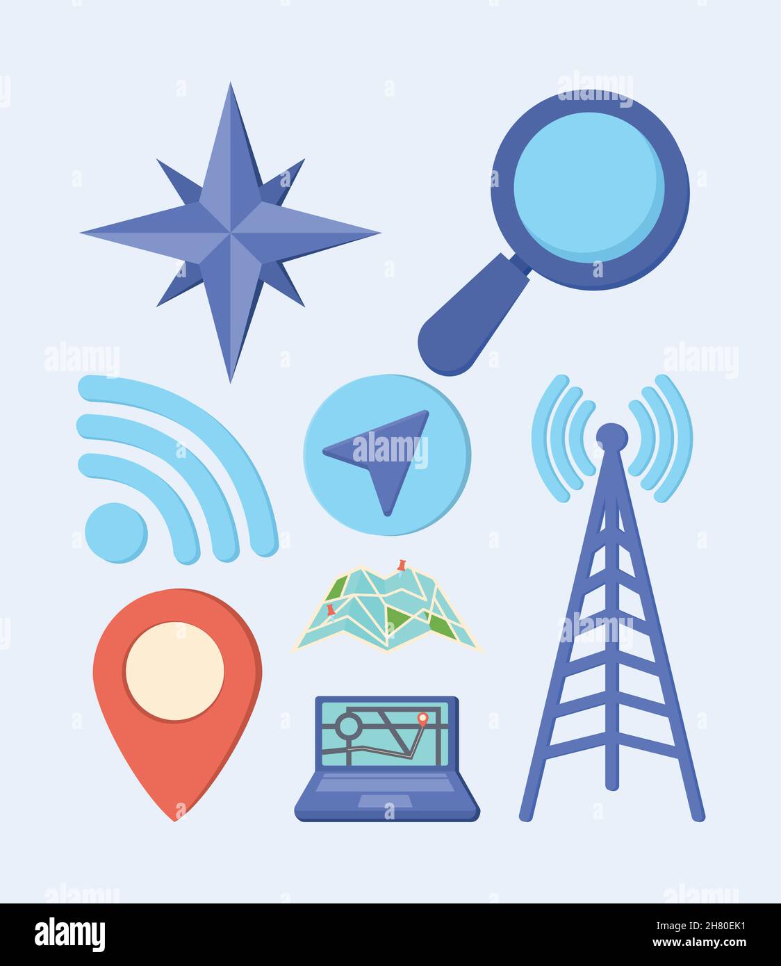 Eight tower Stock Vector Images - Alamy