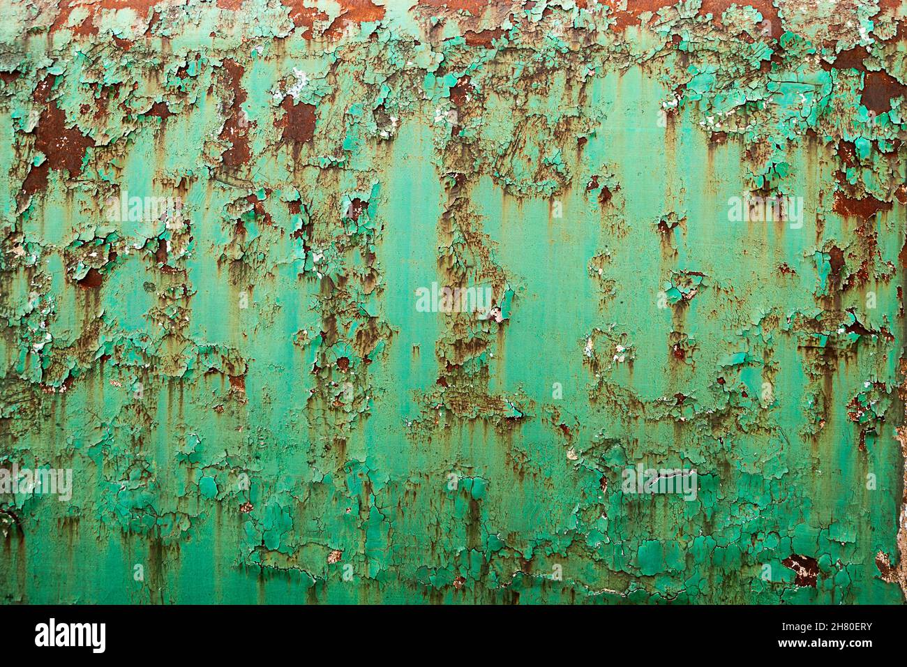 Rust and green texture of steel plate for background Stock Photo - Alamy