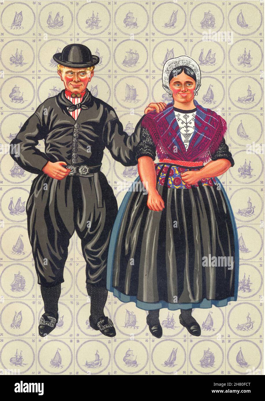 Traditional Dutch Clothing Man