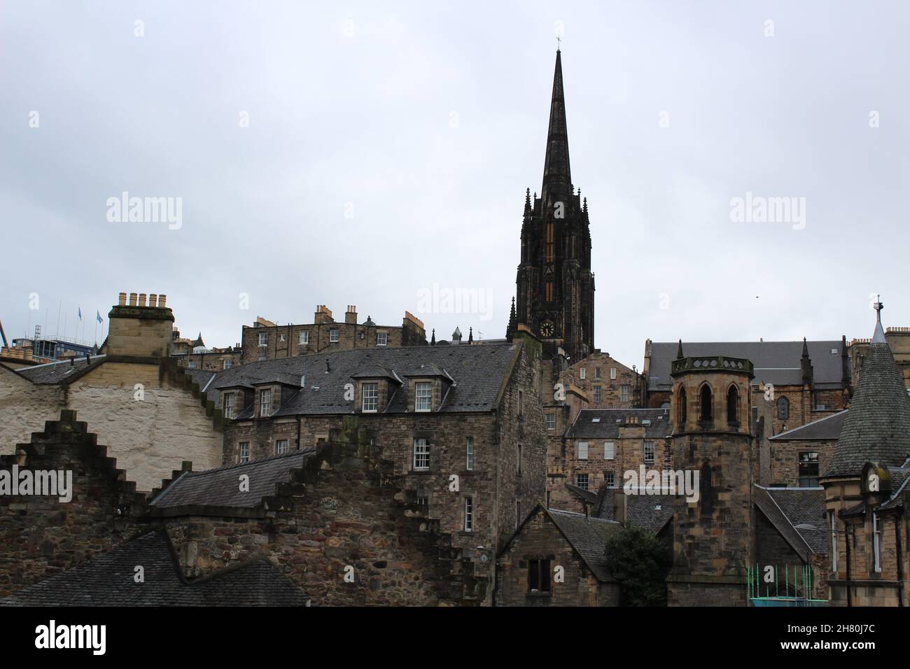 Tallest spire edinburgh hi-res stock photography and images - Alamy