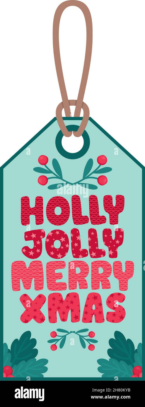 christmas label design Stock Vector Image & Art - Alamy