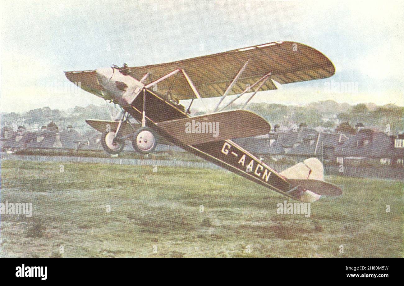 AIRCRAFT. Handley Page Guggenheim aeroplane, type 39-Gugnunc 1930 old ...