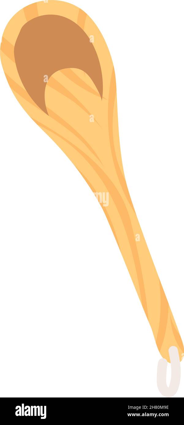 wooden spoon utensil Stock Vector Image & Art - Alamy