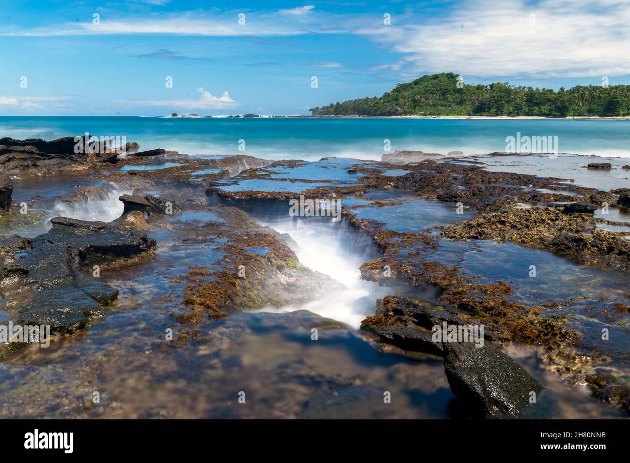 Beach in west java hi-res stock photography and images - Alamy
