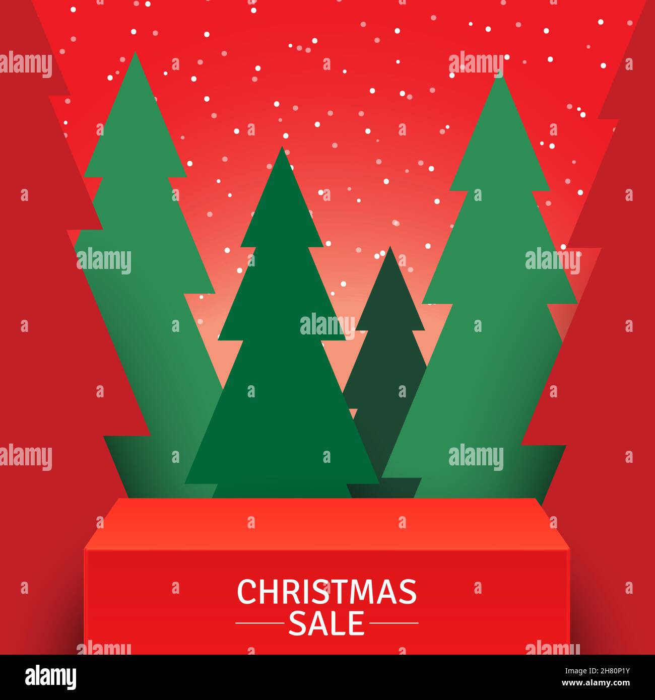 Promotional podium Stock Vector Images - Alamy