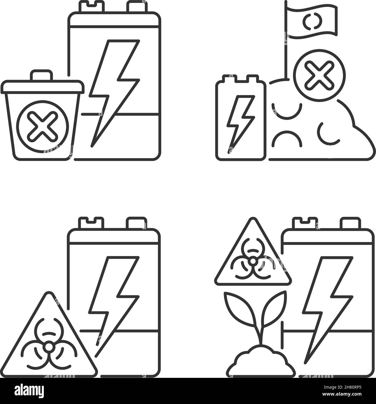 Improper disposal Stock Vector Images - Alamy