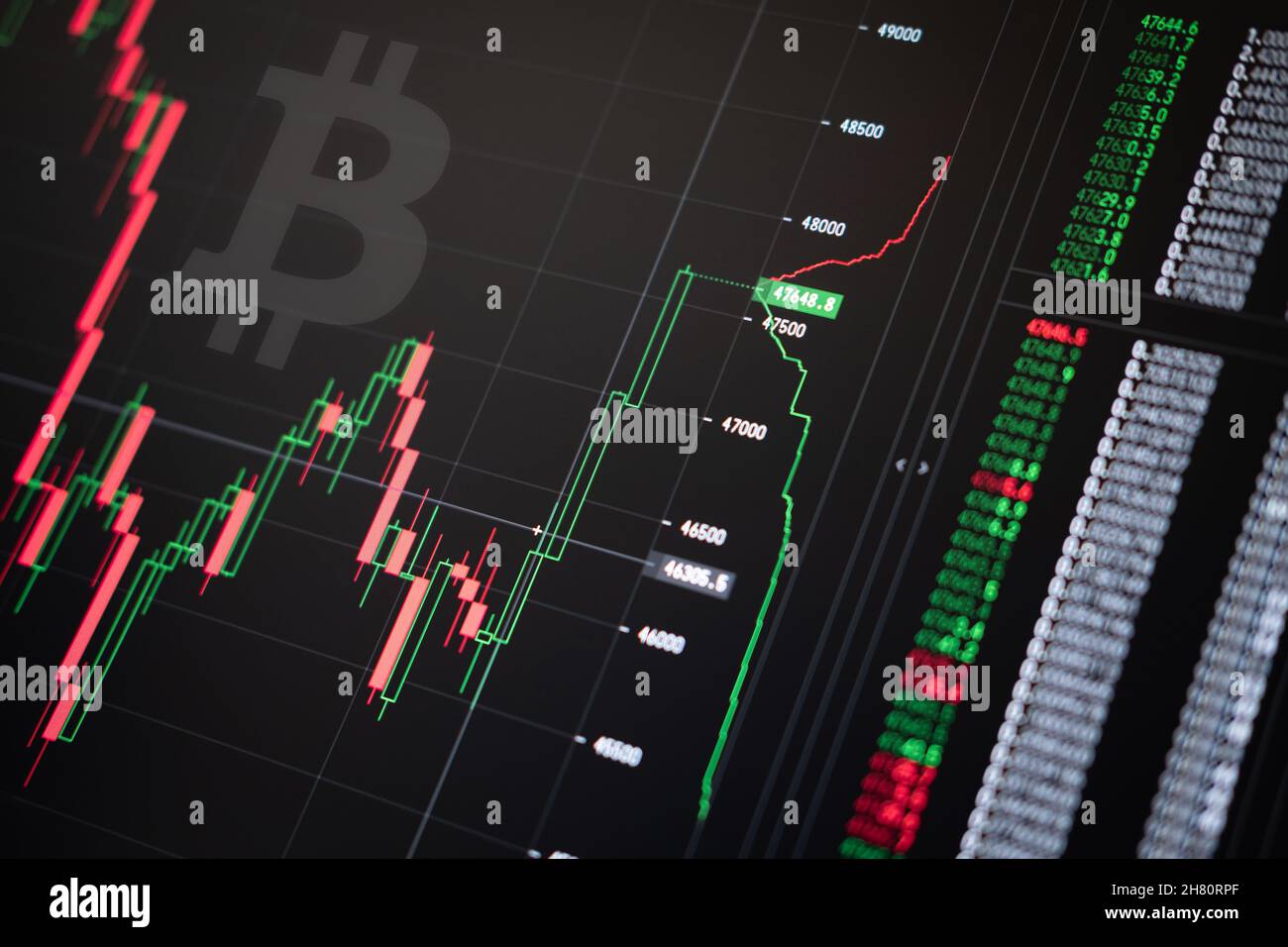 Graph chart logo hi-res stock photography and images - Alamy