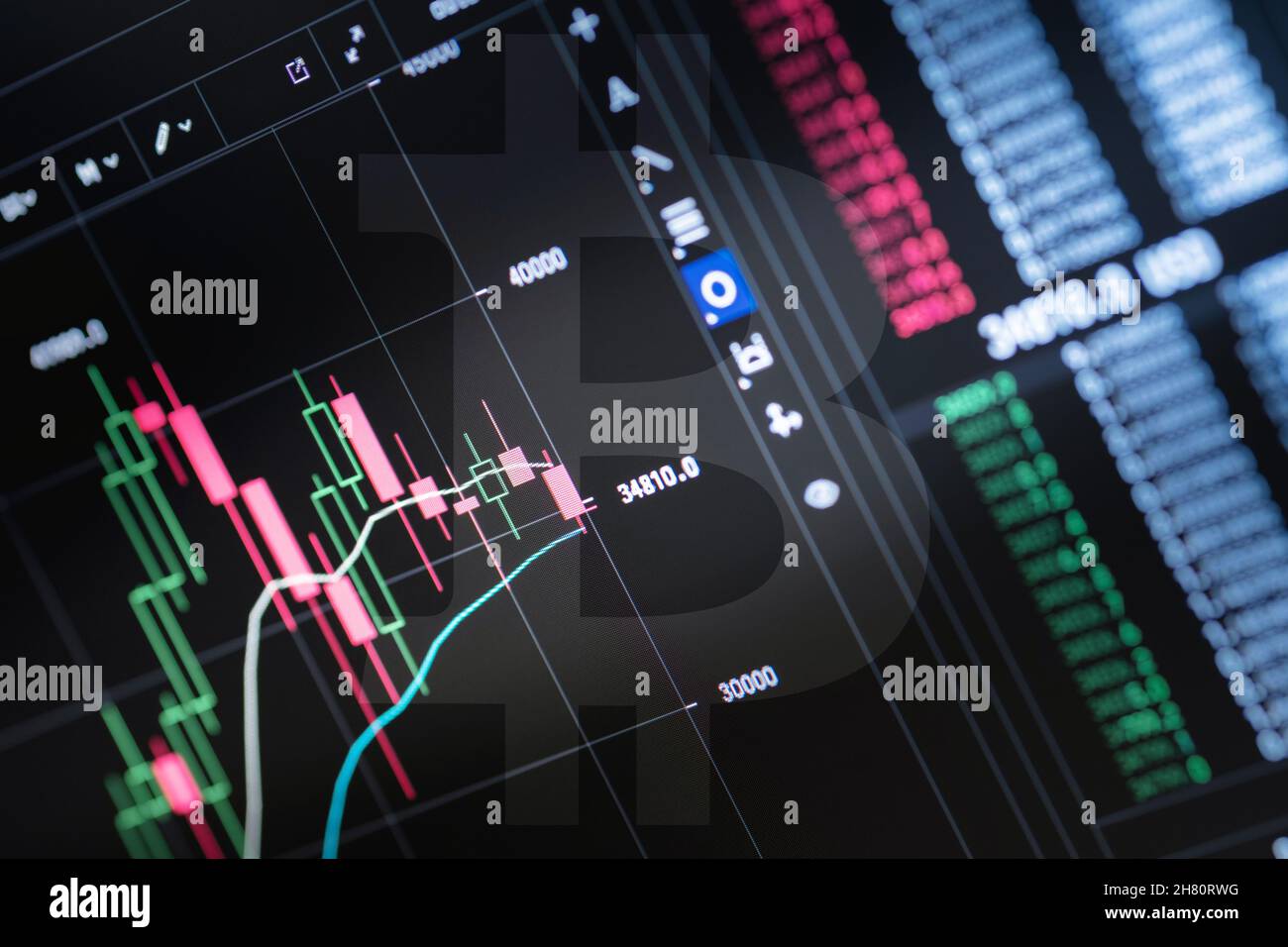 Graph showing increase hi-res stock photography and images - Alamy