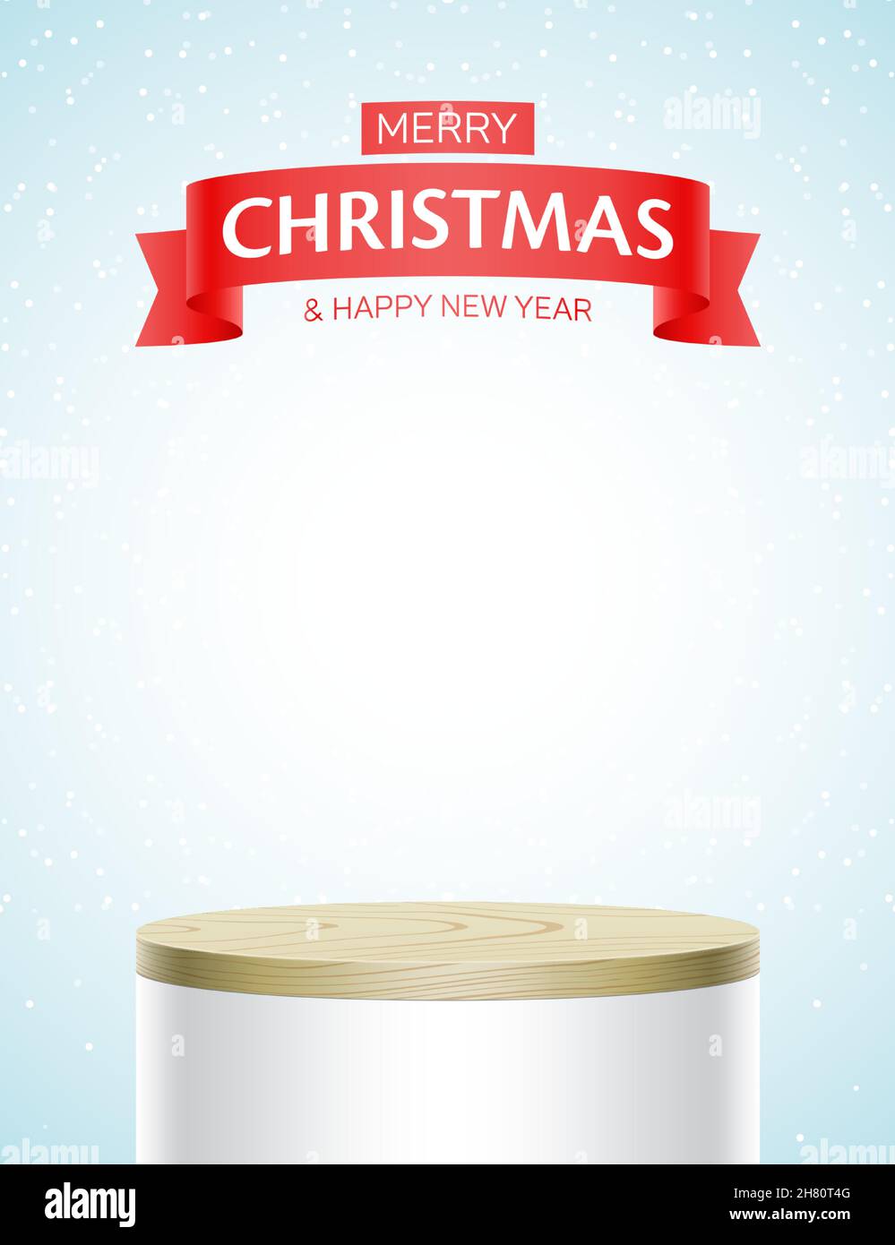 Blue white product display Stock Vector Images - Alamy