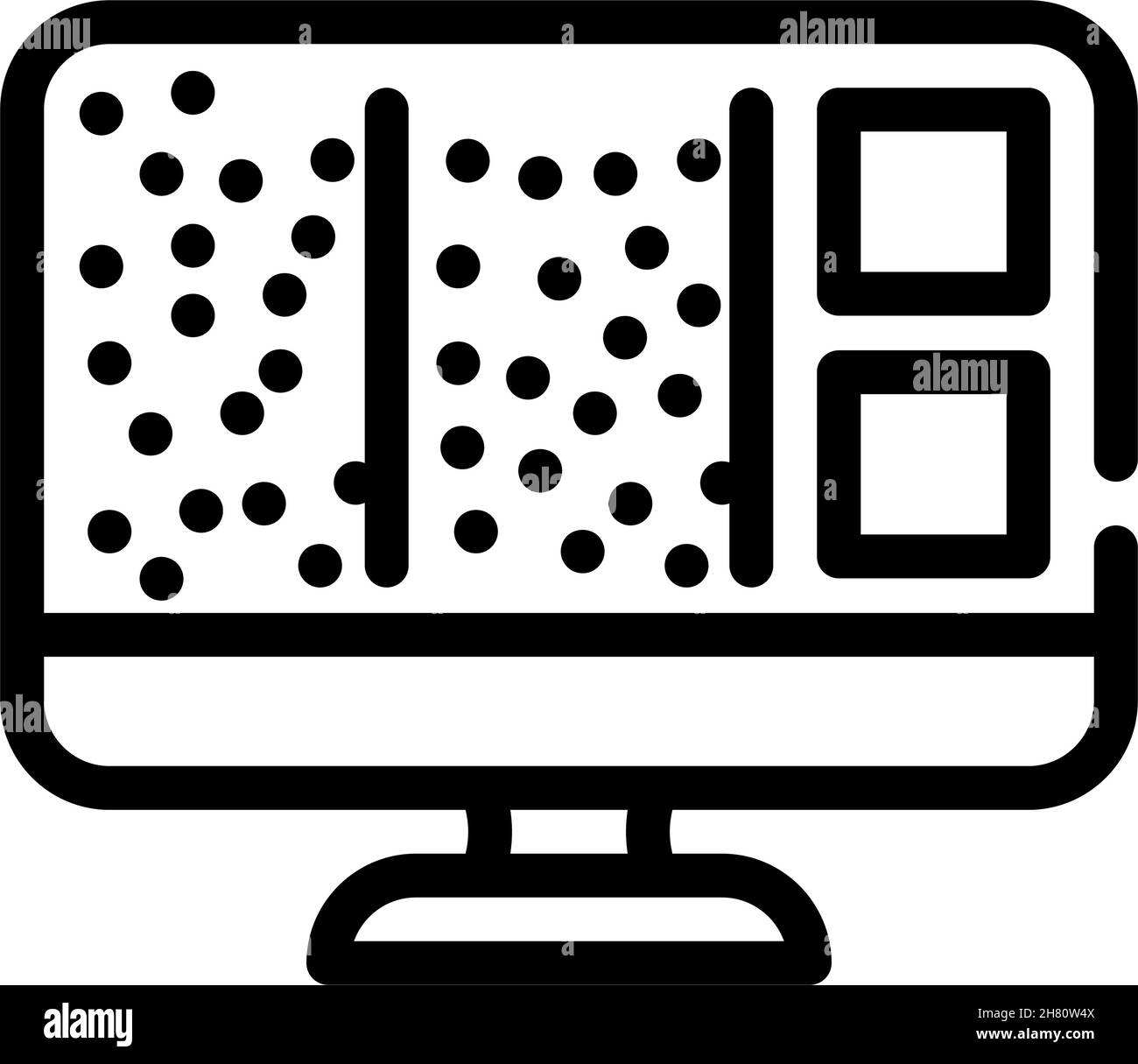 big data line icon vector illustration Stock Vector Image & Art - Alamy