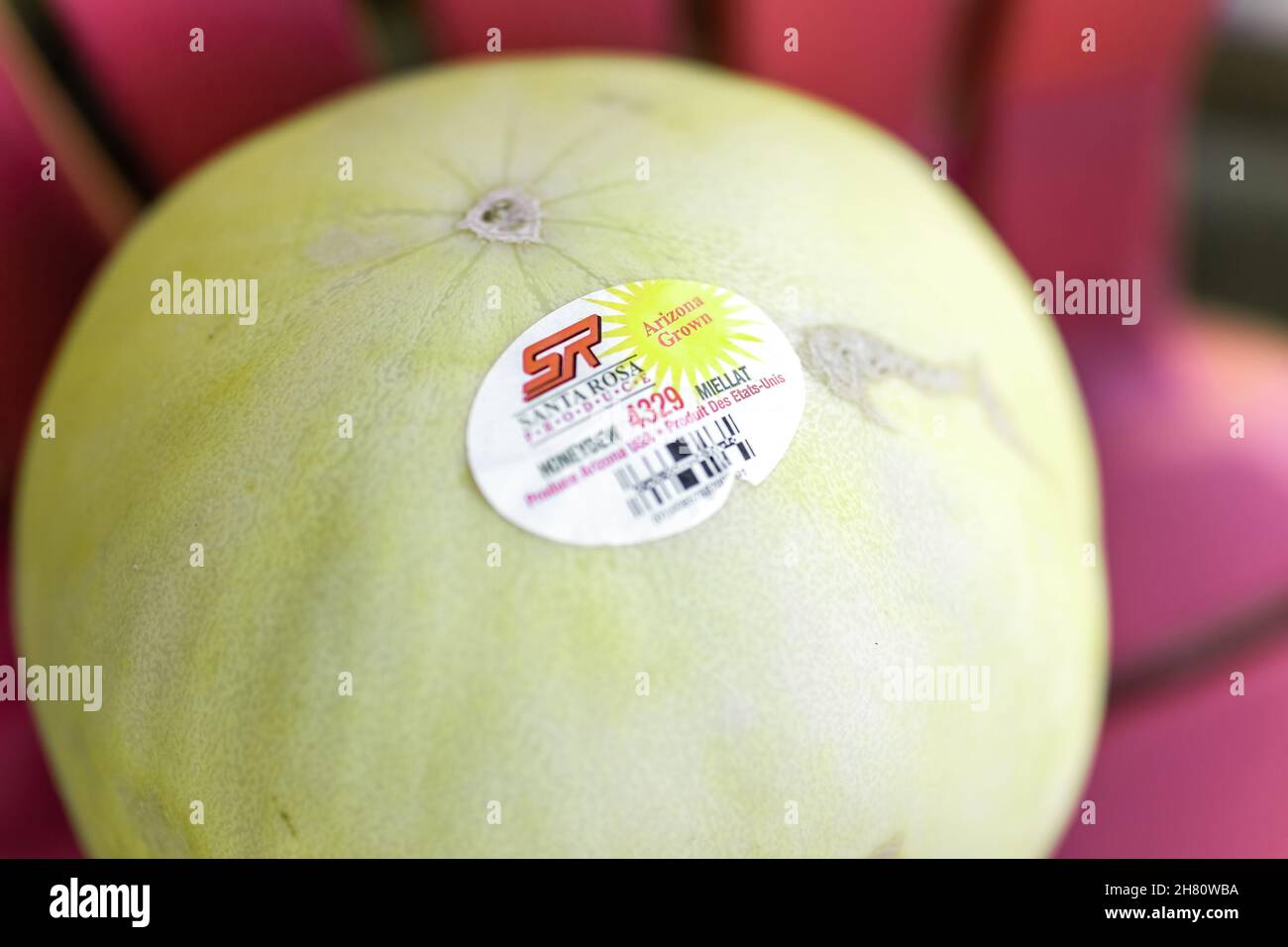 Melon sticker hi-res stock photography and images - Alamy