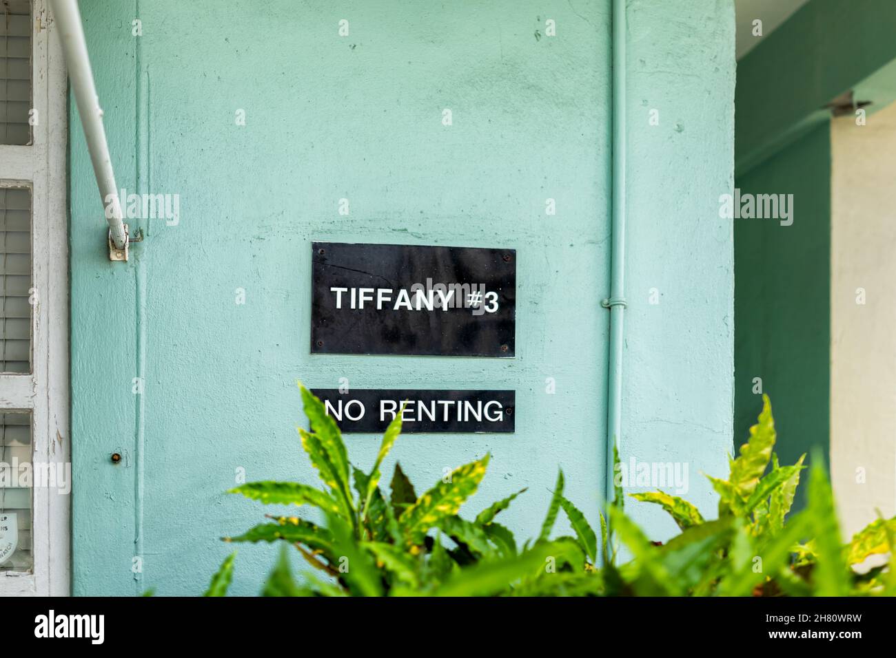 Hollywood, USA - August 4, 2021: North Miami, Hollywood beach, Florida ...