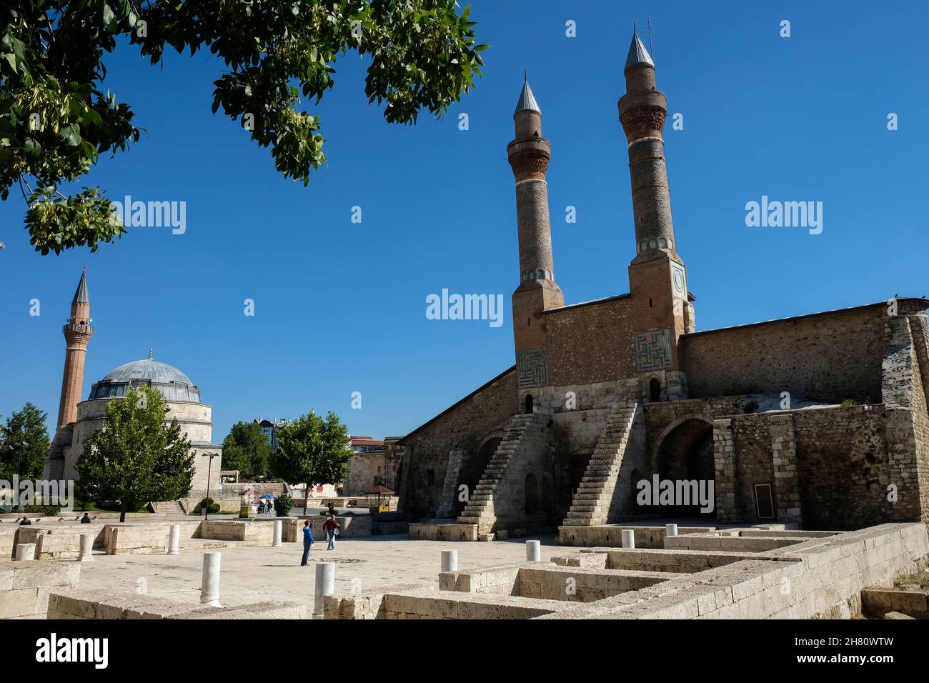 Sivas Historical City Square, which houses 8 artifacts belonging to ...