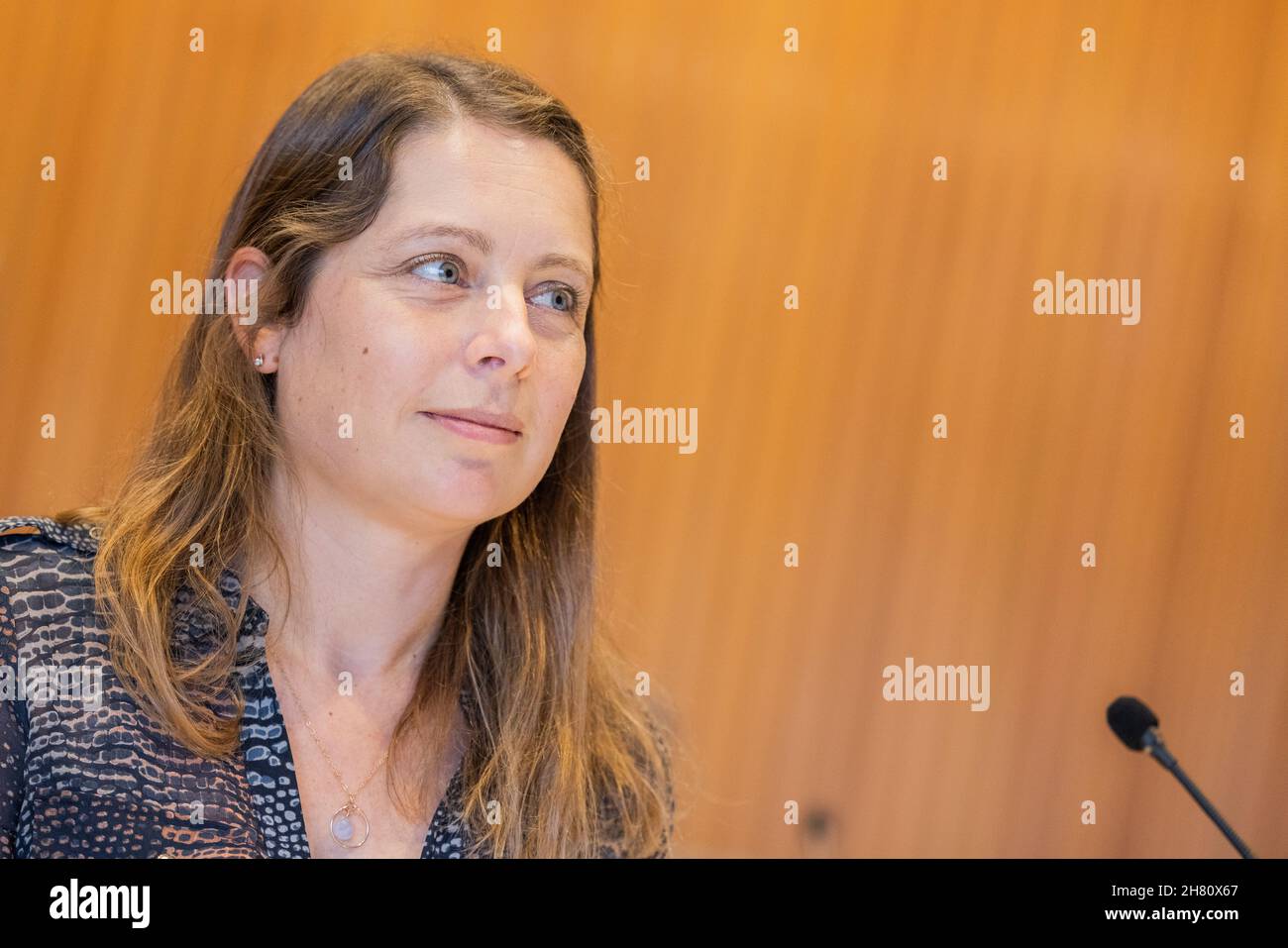 Duesseldorf, Germany. 26th Nov, 2021. Hannah Cloke, British hydrology ...
