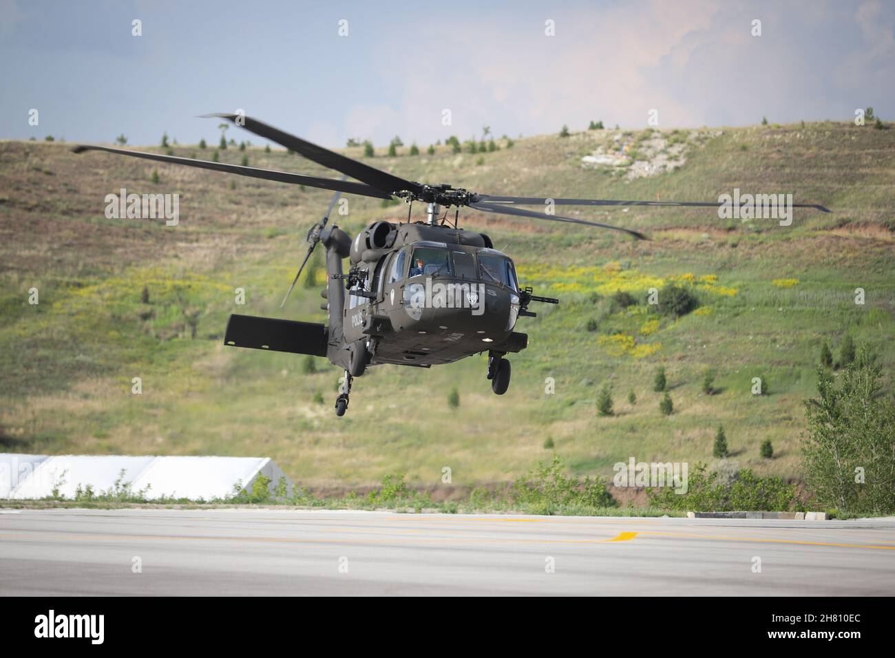ANKARA, TURKEY - JUNE 26, 2021: Turkish Police Force Sikorsky S-70 ...
