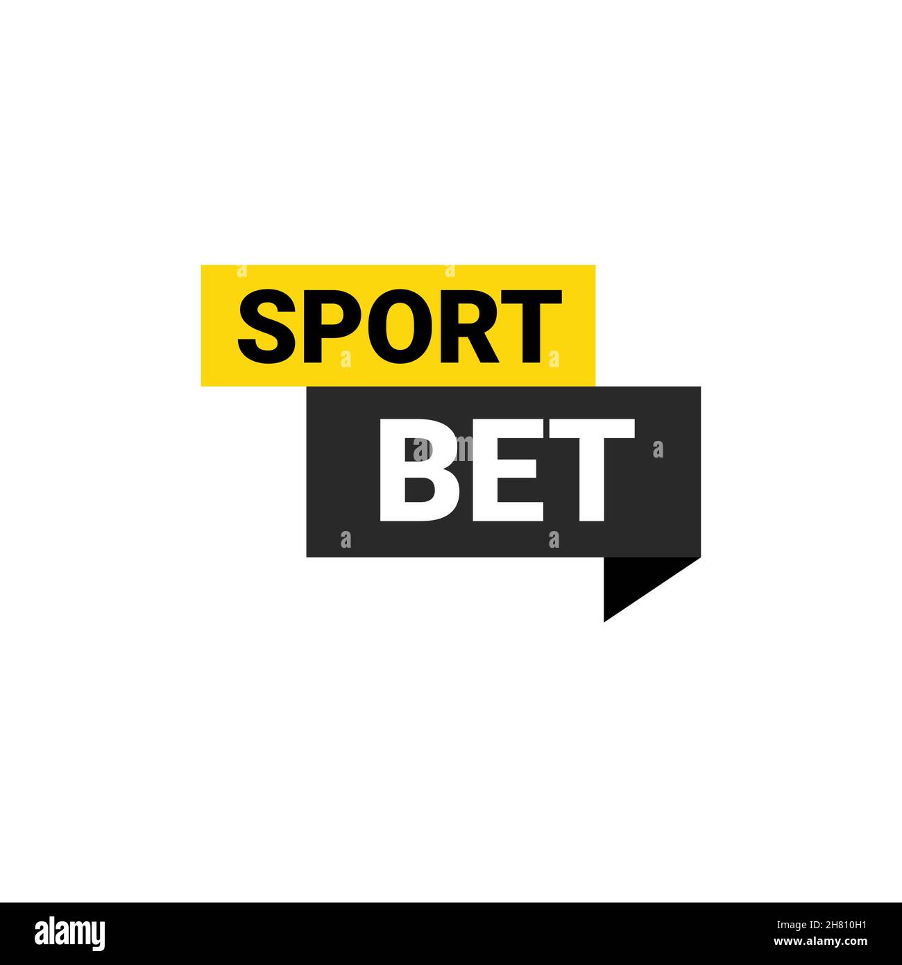 Sport bet logo icon. Live bet app football soccer vector icon Stock ...